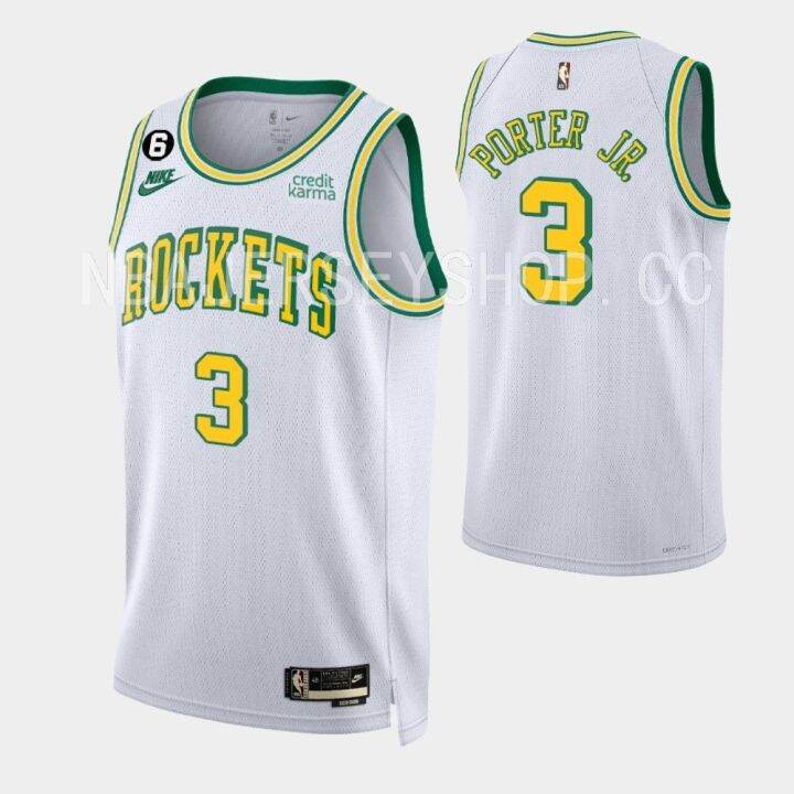 2022-23 New Original NBA Houston Rockets #3 Kevin Porter Jr. Jersey ...
