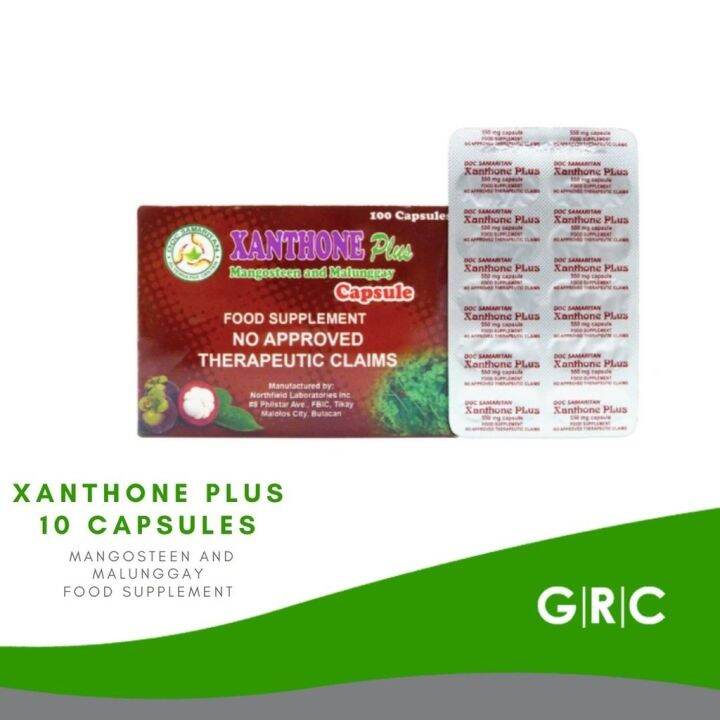 Xanthone Plus 10 Capsules | Lazada PH