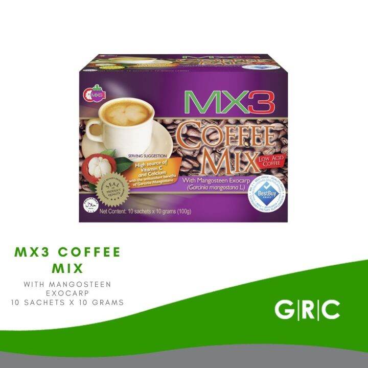 Mx3 Coffee 1 BOX (10 Sachet x 10grams) | Lazada PH
