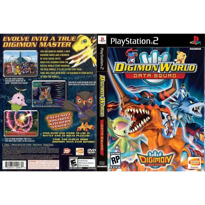 PS2 Digimon Data Squad | Lazada