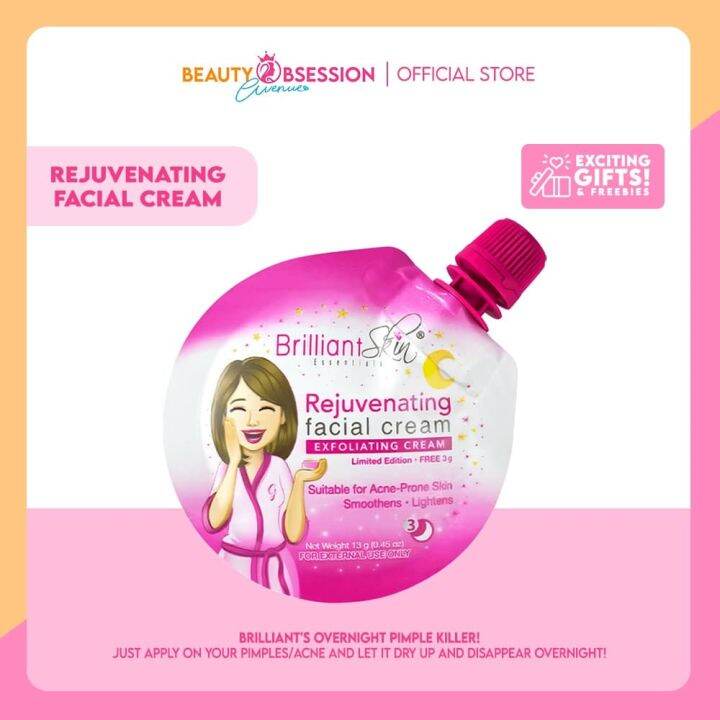 Brilliant Skin Rejuvenating Cream Sachet 13g Lazada Ph