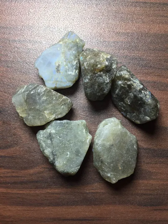 Labradorite Raw Pendant Small Stone with 3mm Hole (Sold Per Piece ...