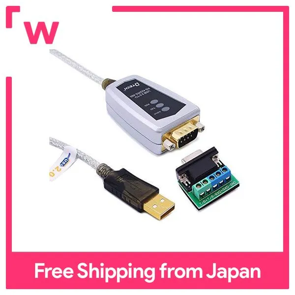 DTECH USB RS422 RS485 Serial Port Converter Adapter Cable 1.2M FTDI Chipset Built-In Windows 10 ...