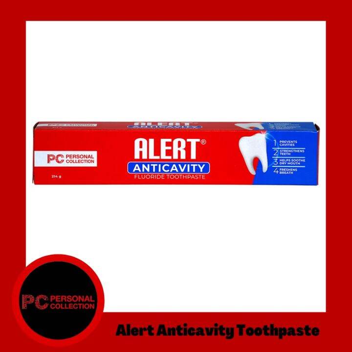 Personal Collection Alert Anticavity Toothpaste 214 grams ( 1 Tube ...
