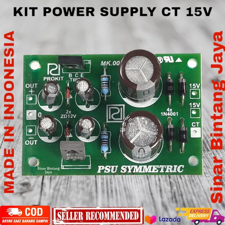 KIT POWER SUPPLY CT 15V kit psu ct 15v | Lazada Indonesia