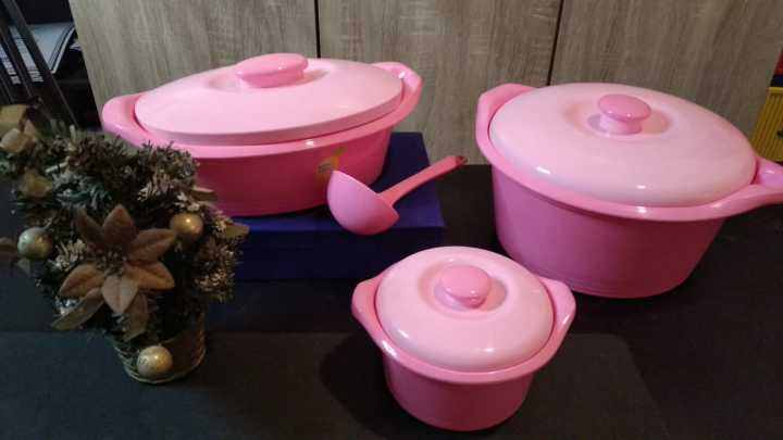 Basi set bulat pink golden lemon | Lazada Indonesia