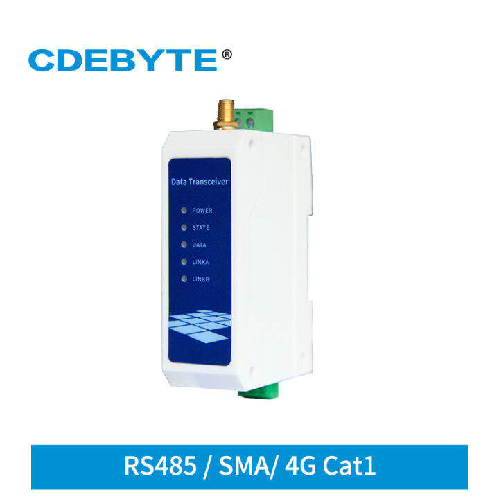 RS485 4G DTU Modem Cat1 Module APNVPN Network UDP Sever CDEBYTE Wireless Transceiver Receiver ...