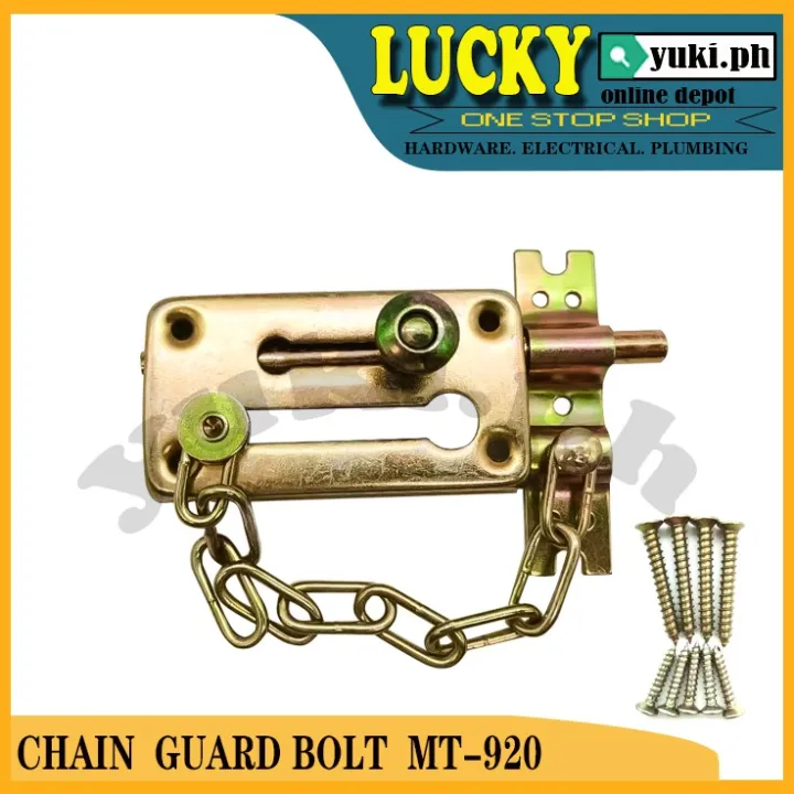 MMT MT-920 CHAIN GUARD BOLT WITH CHAIN LOCK | Lazada PH