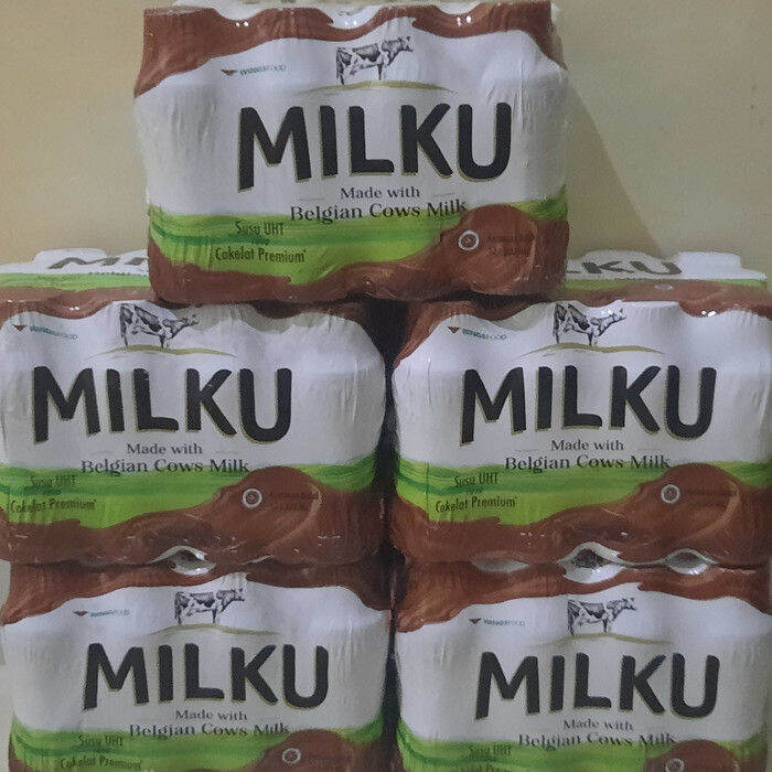Milku coklat premium 1 pack ( 12 botol) | Lazada Indonesia