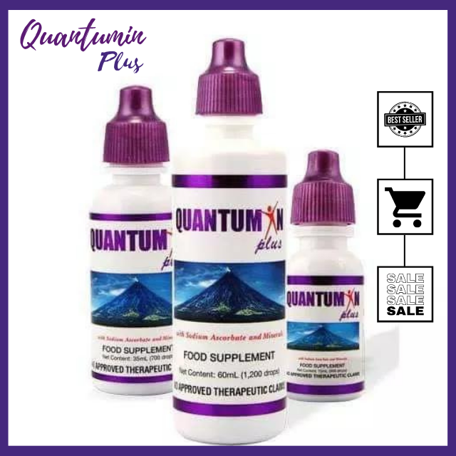 Bestseller QUANTUMIN PLUS - 101% Original & Authentic 60ml, 35ml | Lazada PH