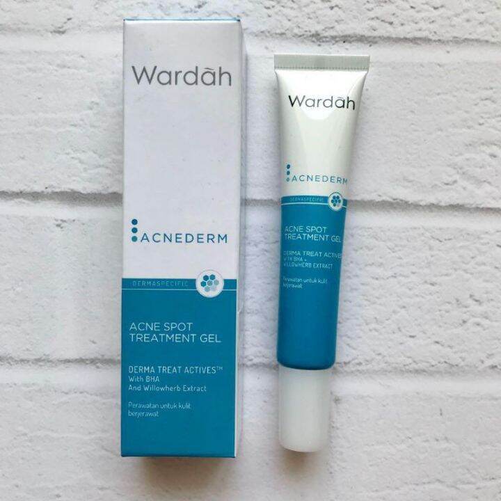 Wardah Acnederm Acne Spot Treatment Gel 15ml | Lazada