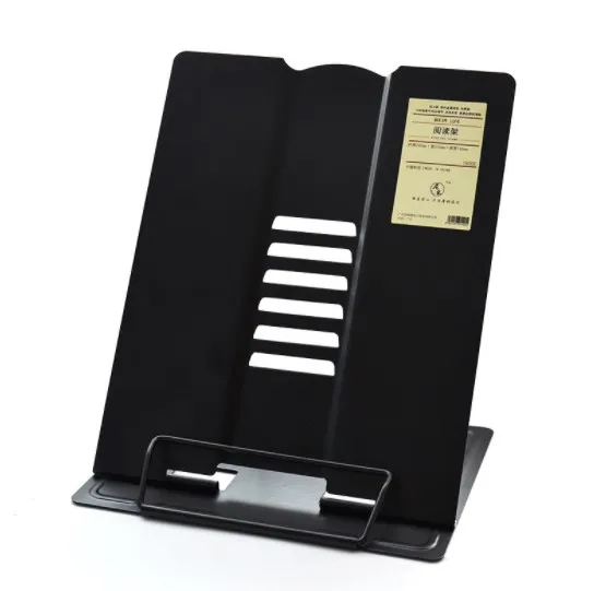 Metal reading rack book clip reading rack reading bookshelf/bookend ...