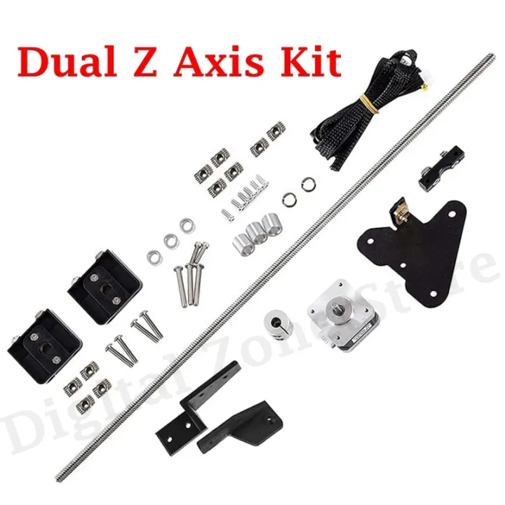 Aokin Double Z Axis Upgrade Kit with Lead Screw Stepper Motor Suitable ...