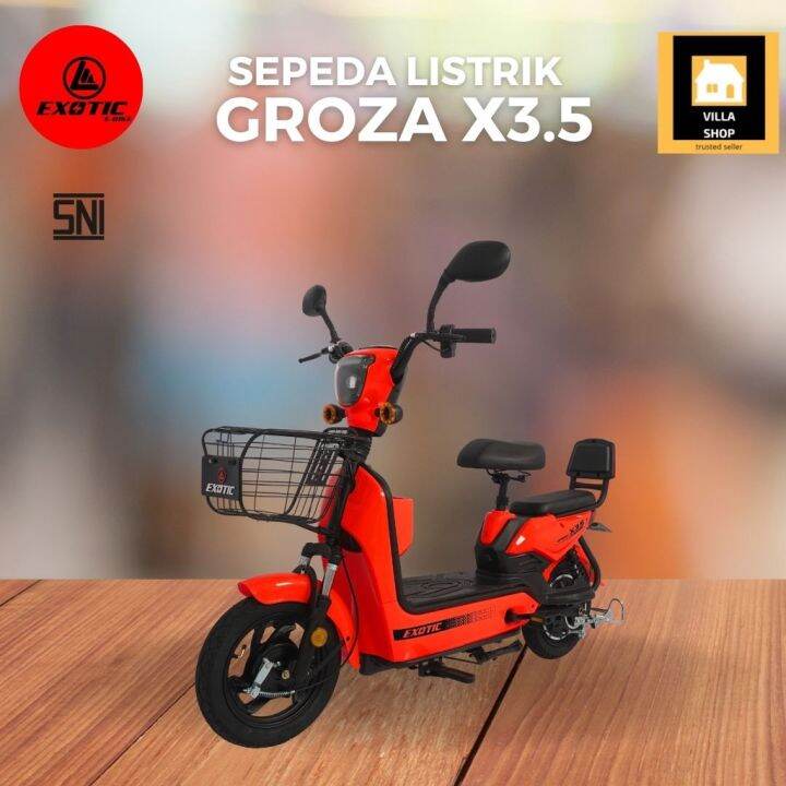 Sepeda Motor Listrik Groza X3.5 Groza X 3 5 GROZA X 3.5 By Pacific ...
