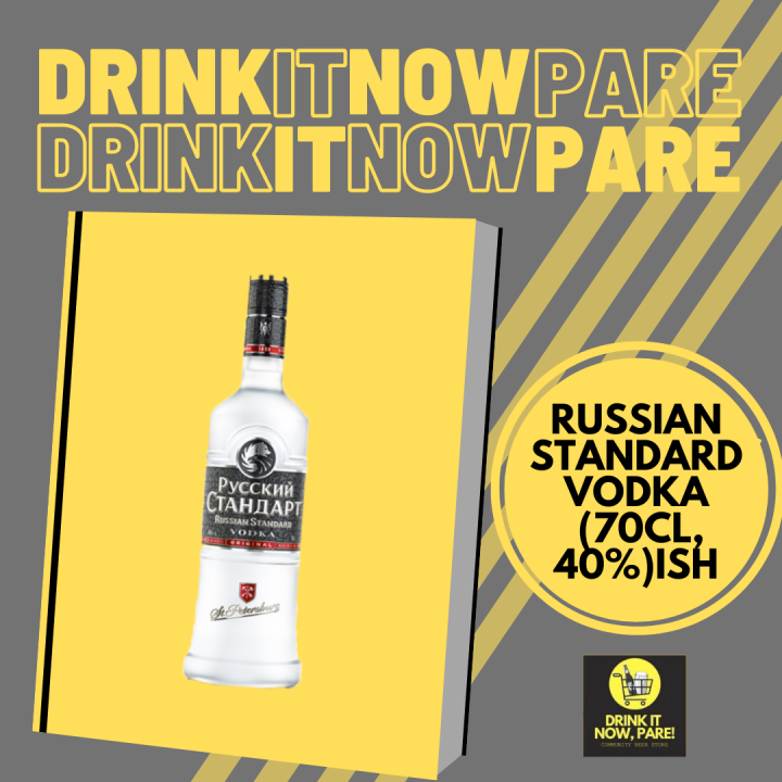 Russian Standard Vodka 70cl, 40%abv DrinkPare | Lazada PH