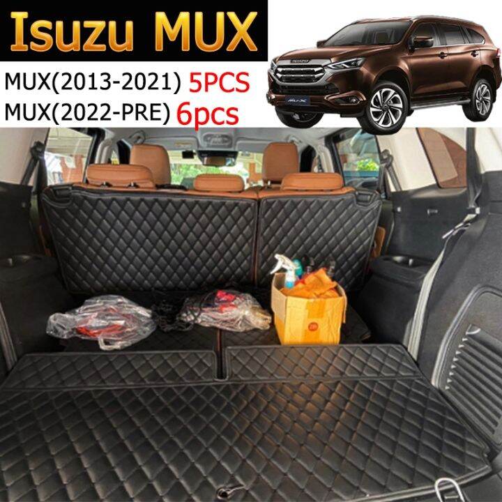 Car Trunk Tray for Isuzu MUX MU-X 2014 to 2023 Cargo Liner Mat Trunk Tray Deep Dish Cargo ...