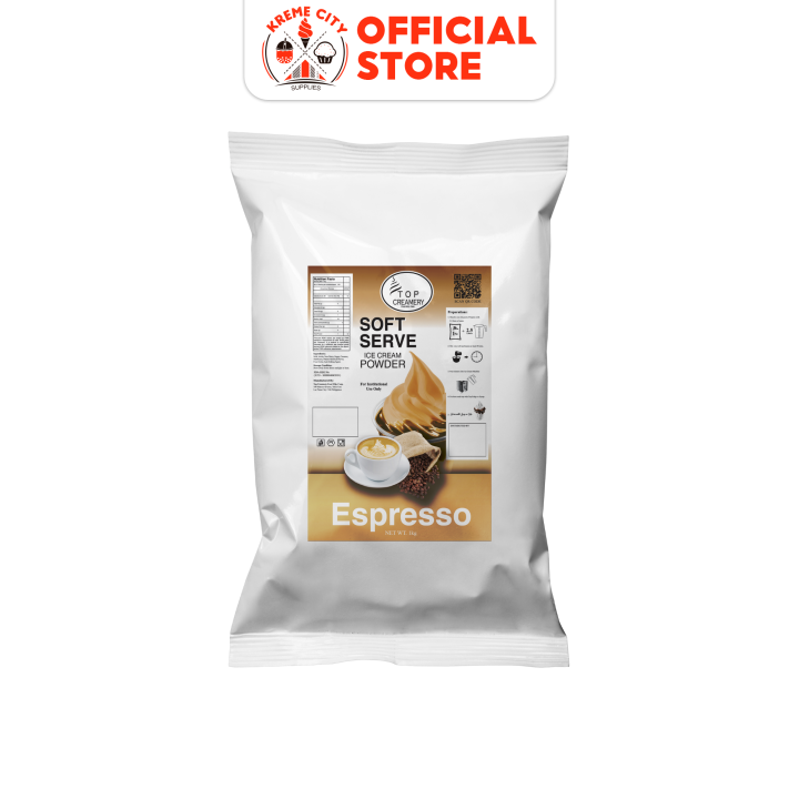 Top Creamery Topmix Espresso Soft Serve Ice Cream 1kg | Lazada PH