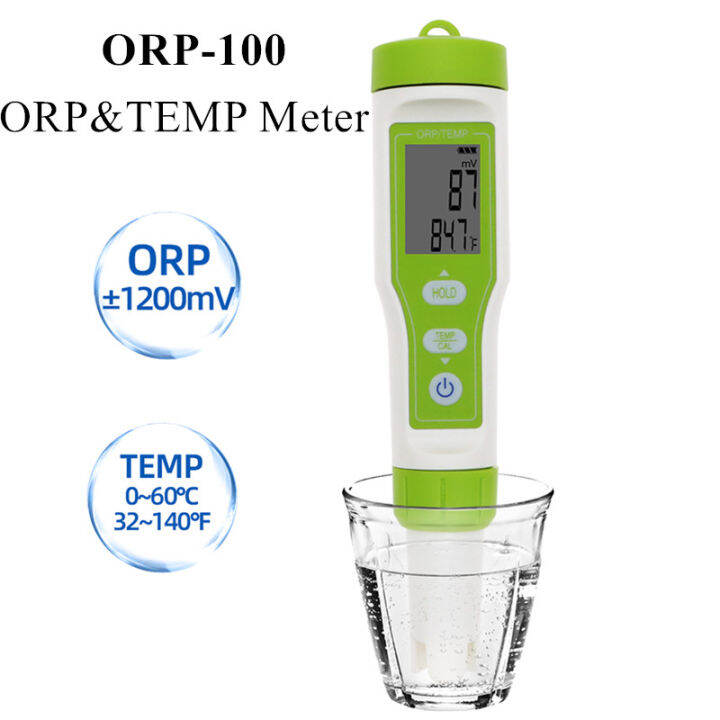 ORP-100 ORP Meter Water Quality Monitor Pen Type Analyzer Tester For ...