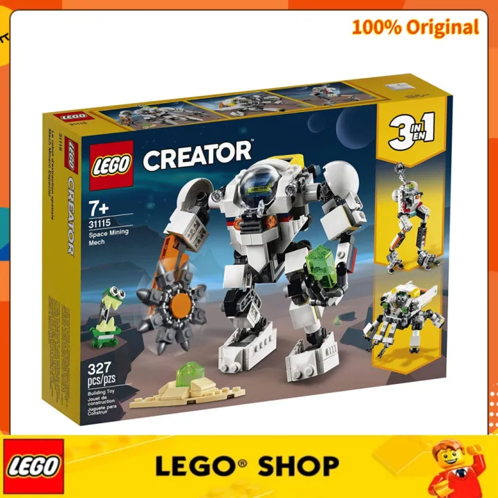 LEGO® CREATOR 3-in-1 Space Mining Mech 31115 Creator building set using ...