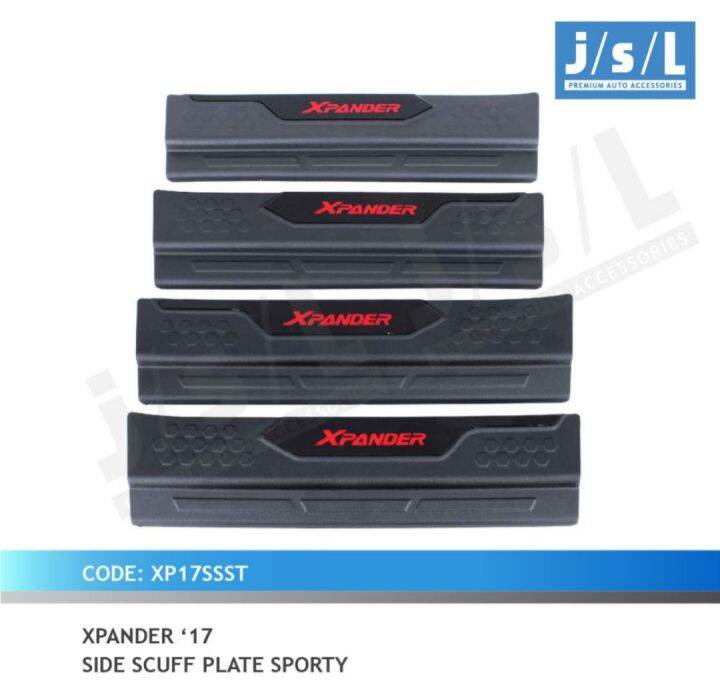 JSL Sillplate Samping Xpander 17 Side Scuff Plate Model Sporty | Lazada ...