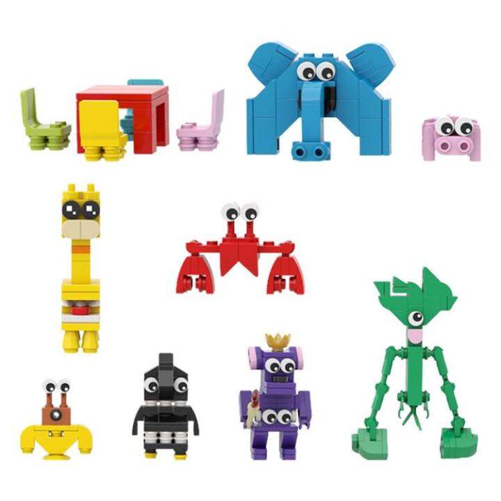 Banban Building Block Toy Action Figures Garten of Banban Building ...