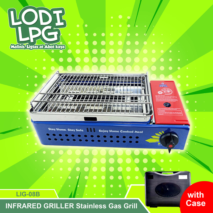 LODI LPG Infrared Gas Grill Griller Ihawan Butane Operated LIG-08B ...