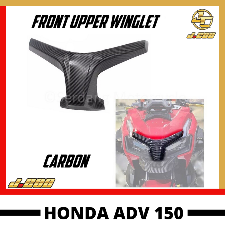 Honda ADV 150 Accessories Front Upper Winglet Fairing Depan Aksesori ...