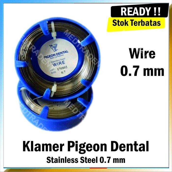 Klamer / Kawat untuk gigi palsu Merk Pigeon - 0.7mm | Lazada Indonesia