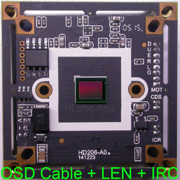 AHD-M (720P) 13" CMOS sensor PixArt 5130 + NVP2431 CCTV camera module ...