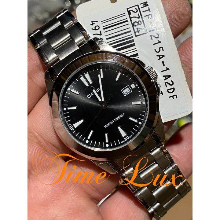 Casio Mtp 1215a 1a2 Mens Silver Lazada Ph