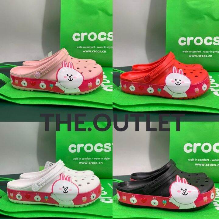 CROCS X BTS LINE BUNNY CLOGS FOR WOMEN | Lazada PH