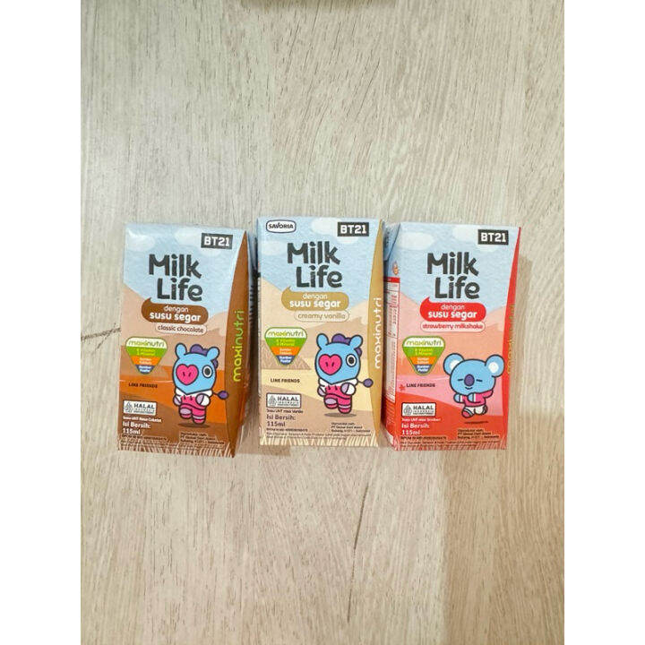 SUSU MILK LIFE UHT MINI 125ml | Lazada Indonesia