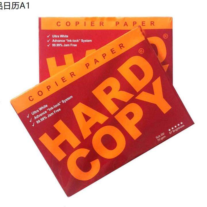 HARD COPY PAPER (500 SHEETS - SIZE A4, SHORT, LONG) | Lazada PH