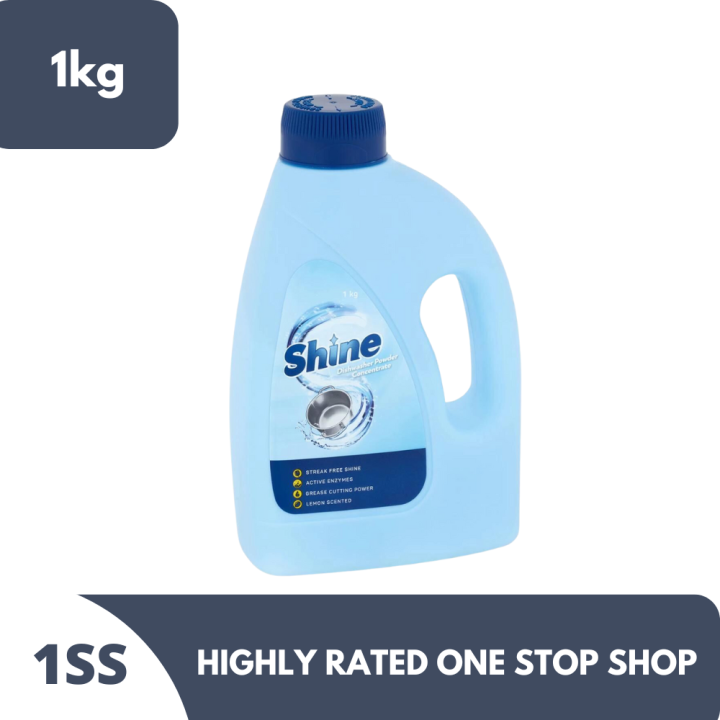 Shine Dishwasher Powder Concentrate 1kg | Lazada PH
