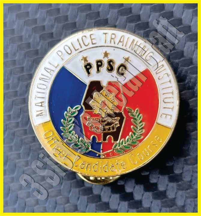 National Police Training Institute (OCC) Officer Candidate Course Pin ...