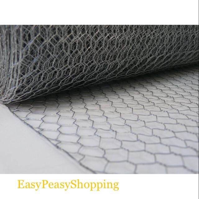 1/2" × 1/2" Hot Dip Galvanized Hexagon Wire Mesh /Dawai Jaring Ayam ...
