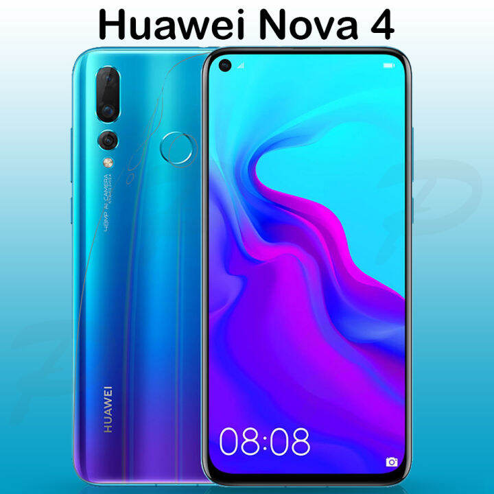 ฟิล์มกระจก นิรภัย เต็มจอ กาวเต็มแผ่น หัวเว่ย โนว่า4 Huawei Nova4 Full Glue Tempered Glass Screen ...