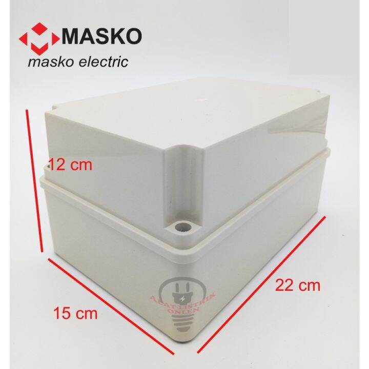 SINTE MASKO Junction Box 22x15x12 cm Durados Terminal Kabel Listrik ...