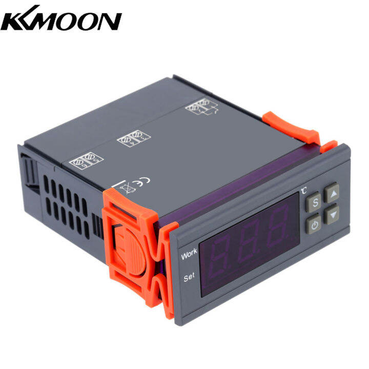 KKmoon 90~250V 10A Digital Temperature Controller Thermocouple -50~110 ...