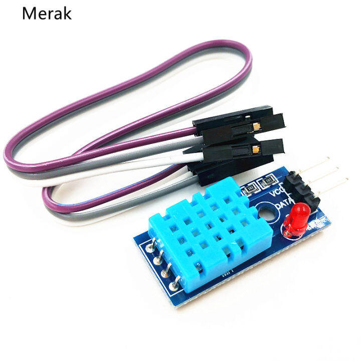 Temperature and Relative Humidity Sensor DHT11 Module with Cable ...