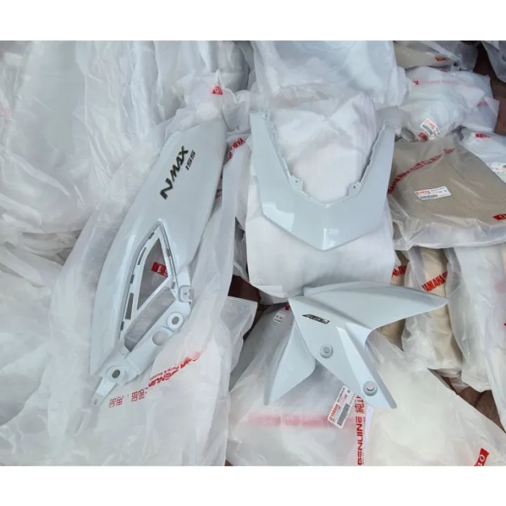 Legit Nmax Pearl White Fairings for V1 & V2 (Genuine Yamaha)hyX | Lazada PH