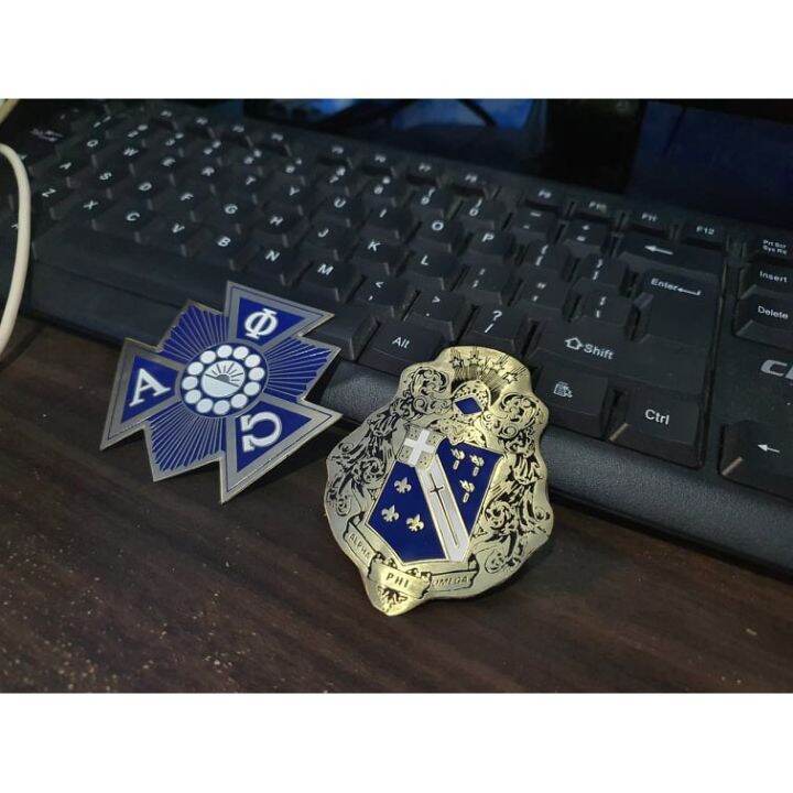 Alpha Phi Omega Emblem Patch (Brass/Tanso) | Lazada PH