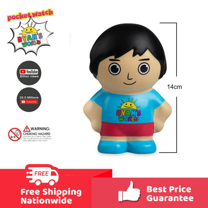Ryan's World Ultra Ryan T-Shirt Soft & Slow Rise Squishy Toy | Lazada PH