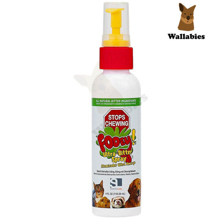 Fooey สเปรย์ปรับเปลี่ยนพฤติกรรมสัตว์เลี้ยง สุนัขและแมว 4oz. (118.28ml ...