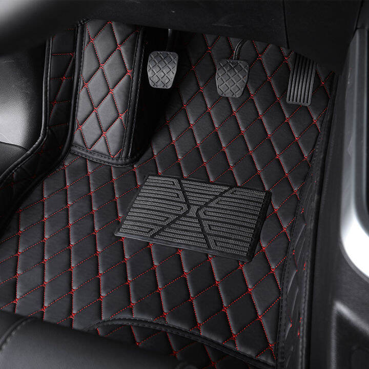 Flash mat leather car floor mat For MINI Cooper R50 R52 R53 R56 R57 R58 ...