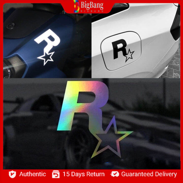 Car stickers Modding video game around GTA5 Speed R Star sticker gas ...