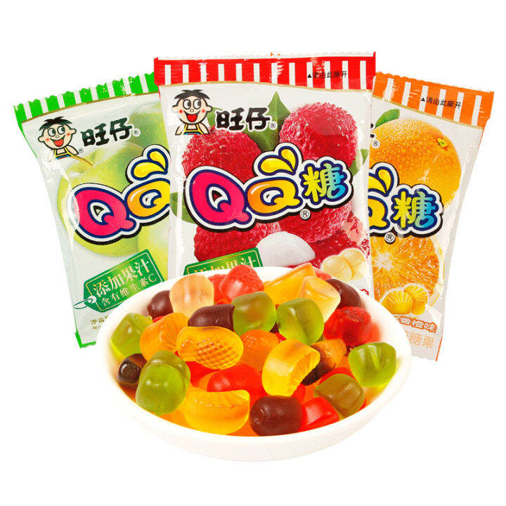XUPAI Wangzai QQ Candy ลูกอมเคี้ยวหนึบสำหรับเด็ก Gummi Juice Candyขนม ...