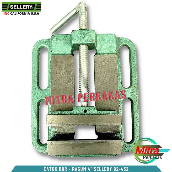 Sellery Ragum 4 inch, Ragum Catok Untuk Stand Bor Jepitan Dudukan Bor ...