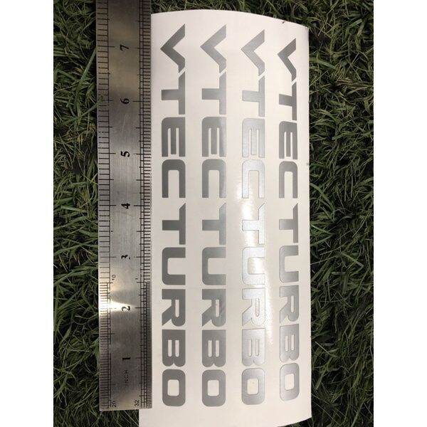stiker window decal vtec turbo | Lazada