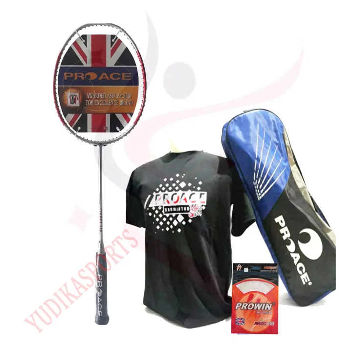 Raket Badminton Pro Ace Stroke 316 Bonus Komplit Raket Pro Ace Stroke ...